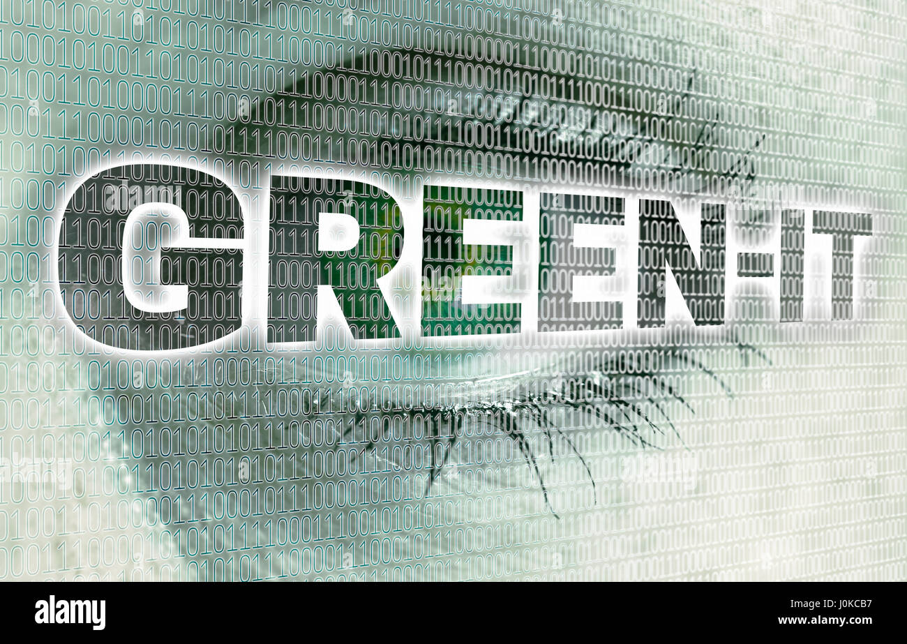 Green matrix background hi-res stock photography and images - Alamy