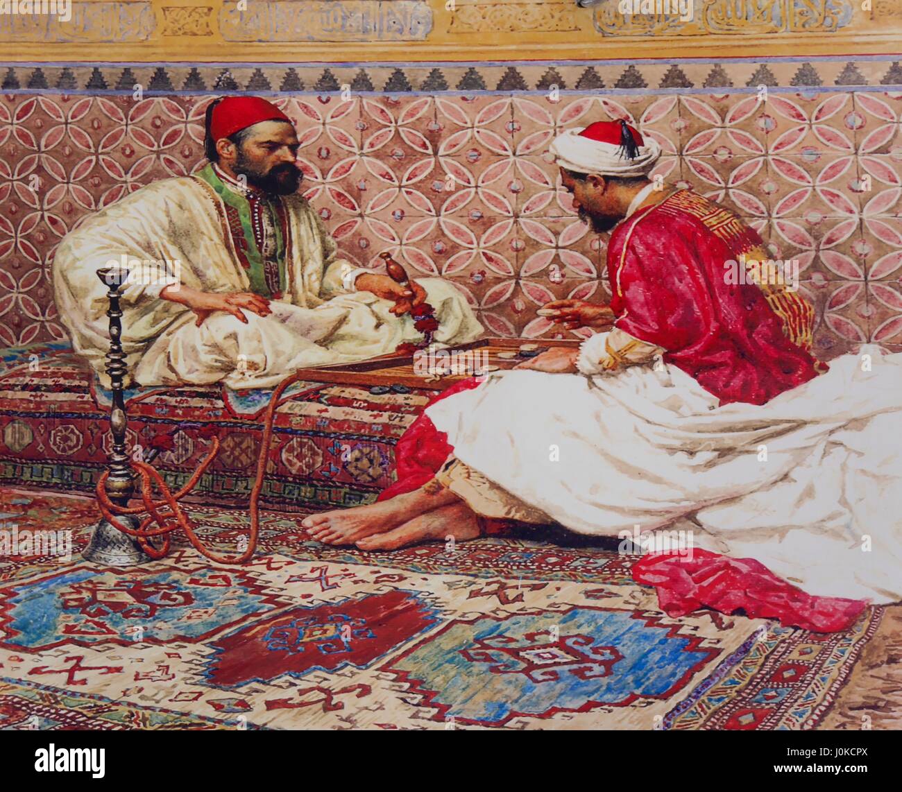 Egyptian daily life painting hi-res stock photography and images - Alamy