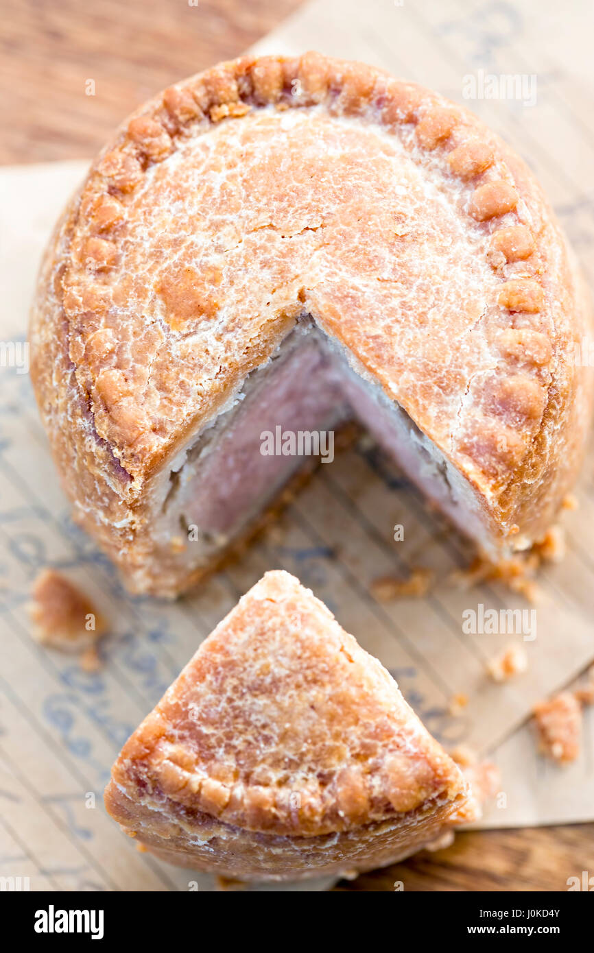 Small pork pie Stock Photo - Alamy