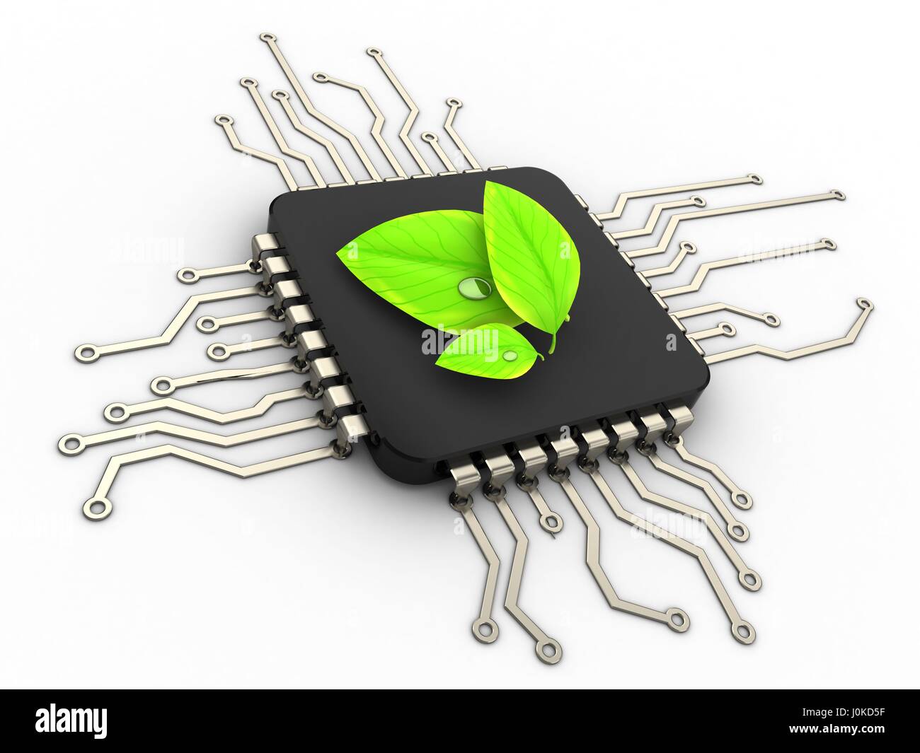 3d illustration of modern computer chip processor Stock Photo - Alamy