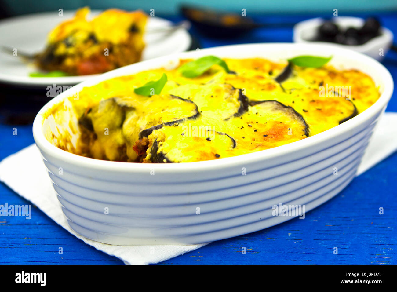 Traditional greek recipe made hi-res stock photography and images - Alamy