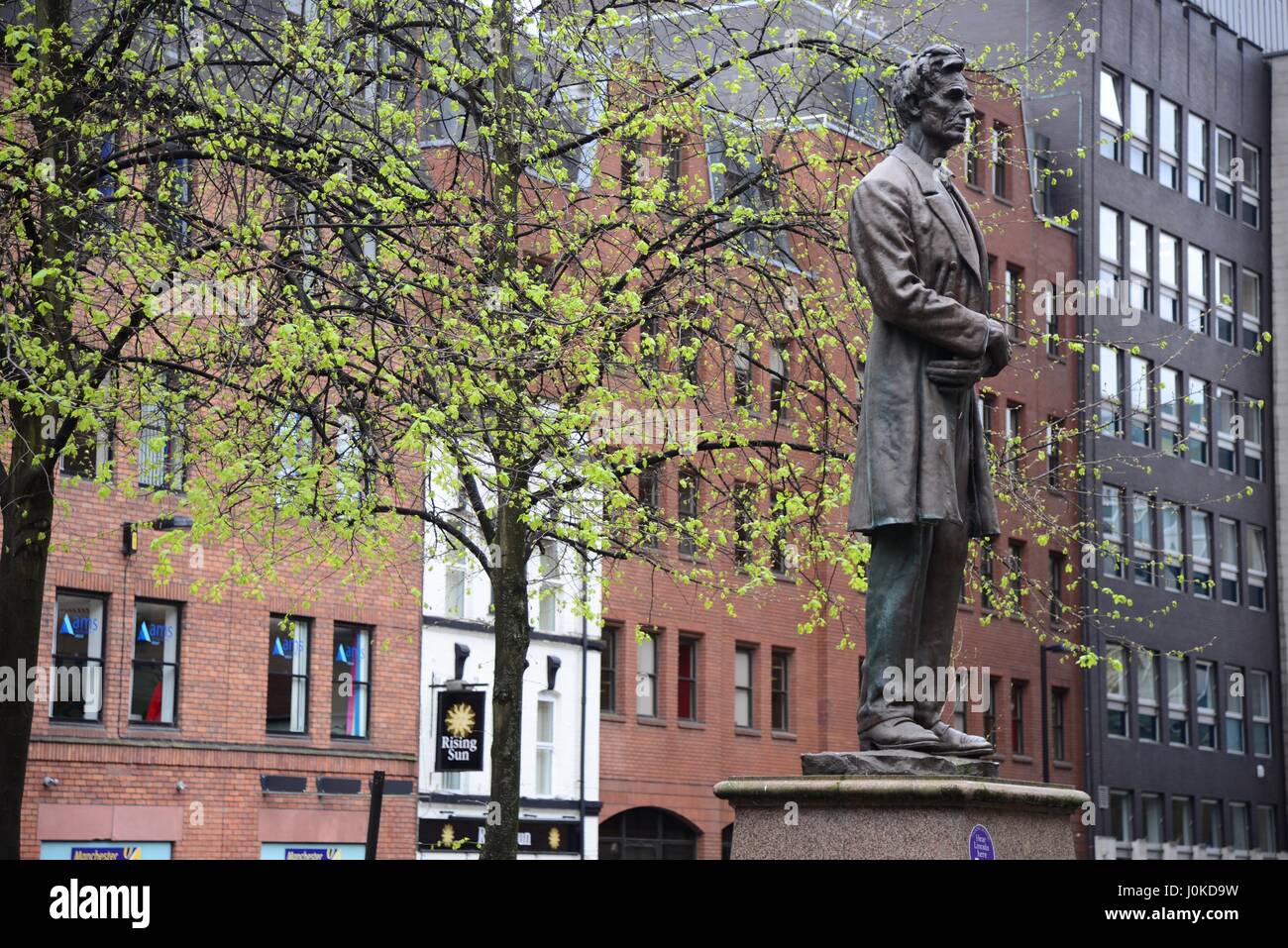Lincoln Square, Manchester Stock Photo - Alamy