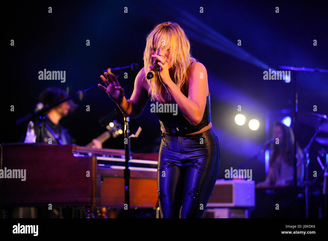 Singer Grace Potter performs at The Fonda on August 13th, 2015 in ...