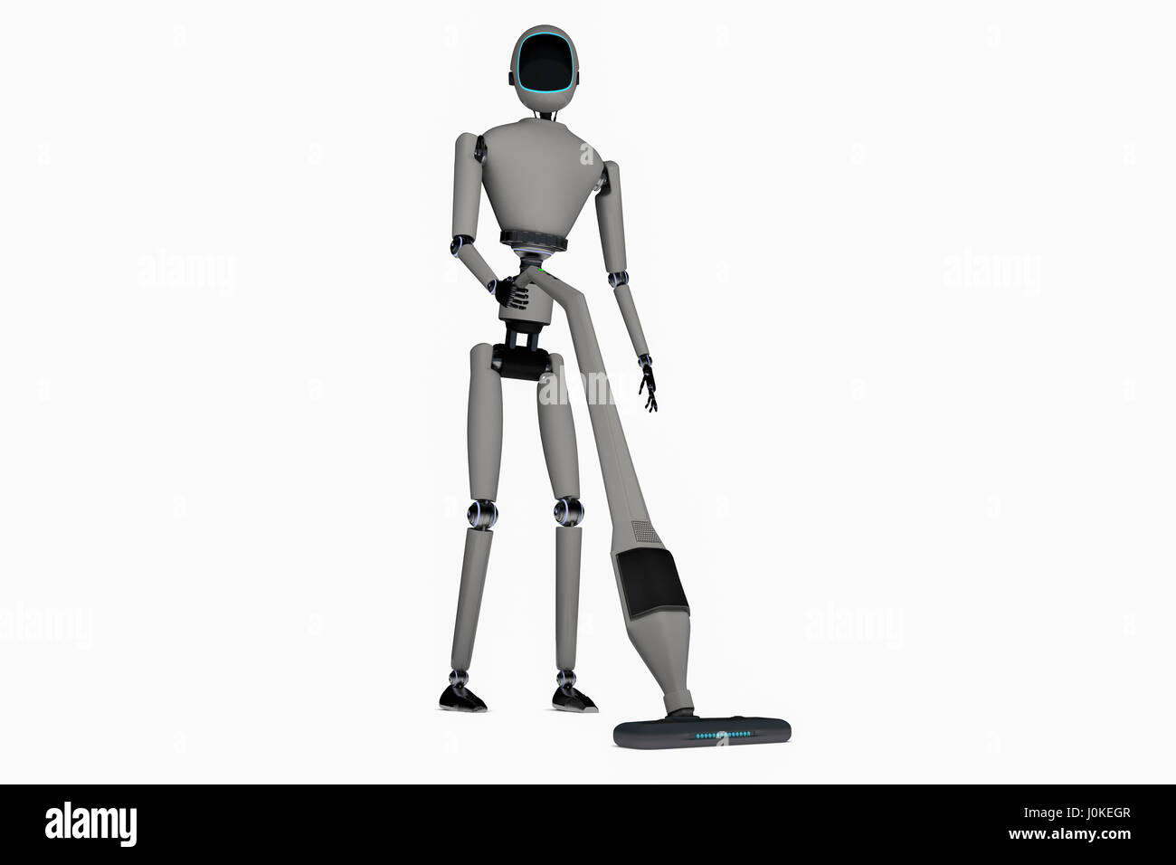 Electronic robot male cyborg Cut Out Stock Images & Pictures - Alamy