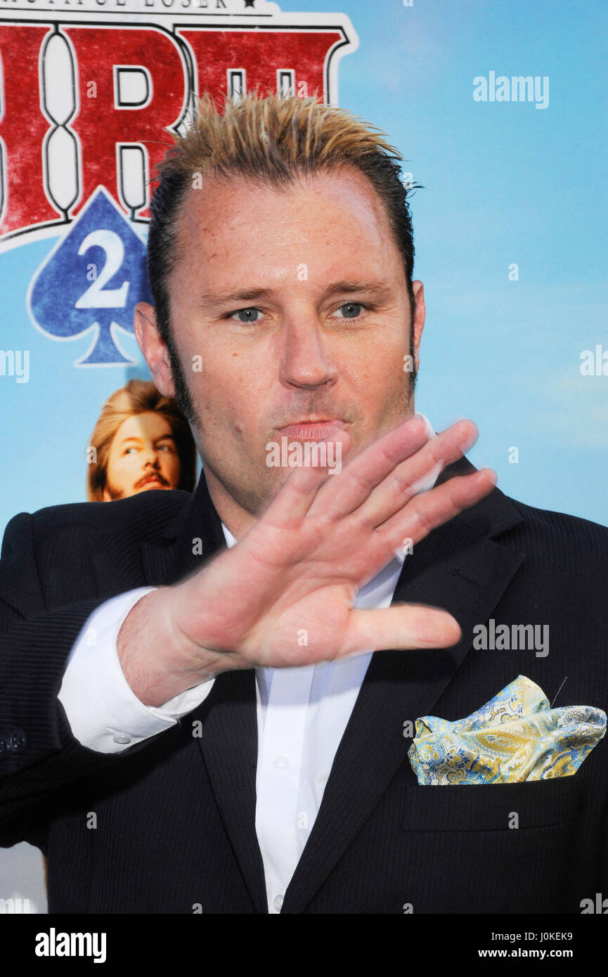 Brian Clark attends the Joe Dirt 2: Beautiful Loser premiere hosted by ...