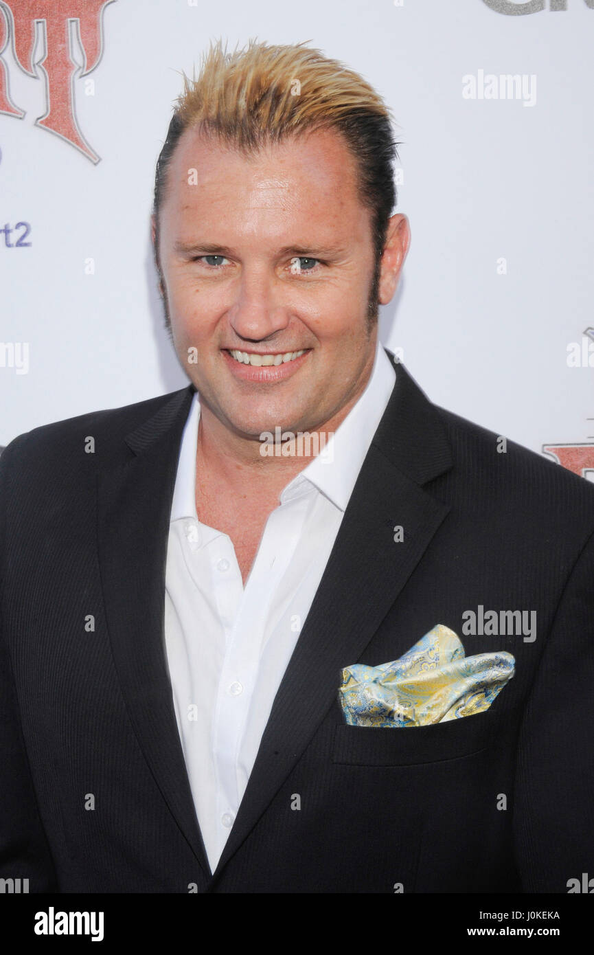 Brian Clark attends the Joe Dirt 2: Beautiful Loser premiere hosted by ...