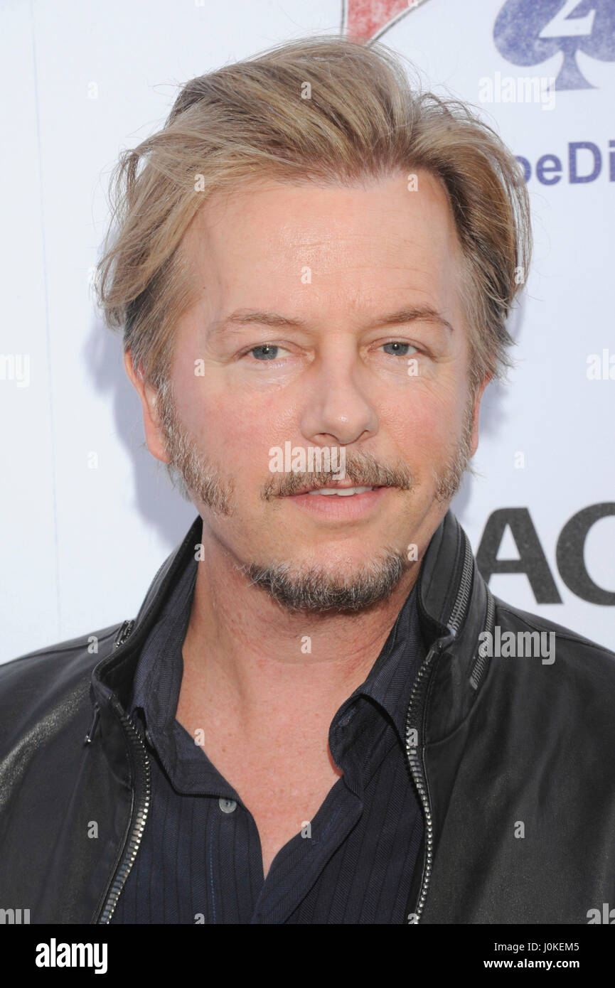 Actor David Spade attends the Joe Dirt 2: Beautiful Loser premiere ...
