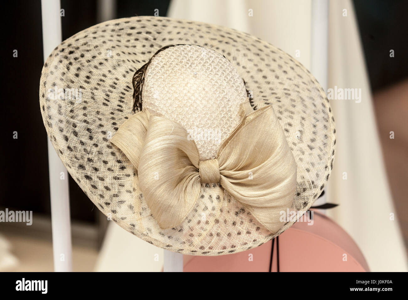 Pamela hat in exhibition Stock Photo - Alamy