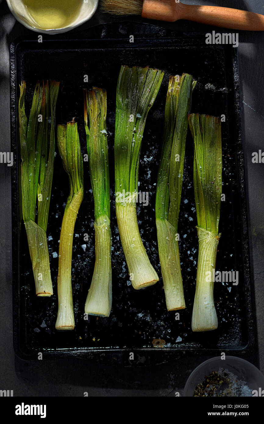 Scallion oil hi-res stock photography and images - Alamy