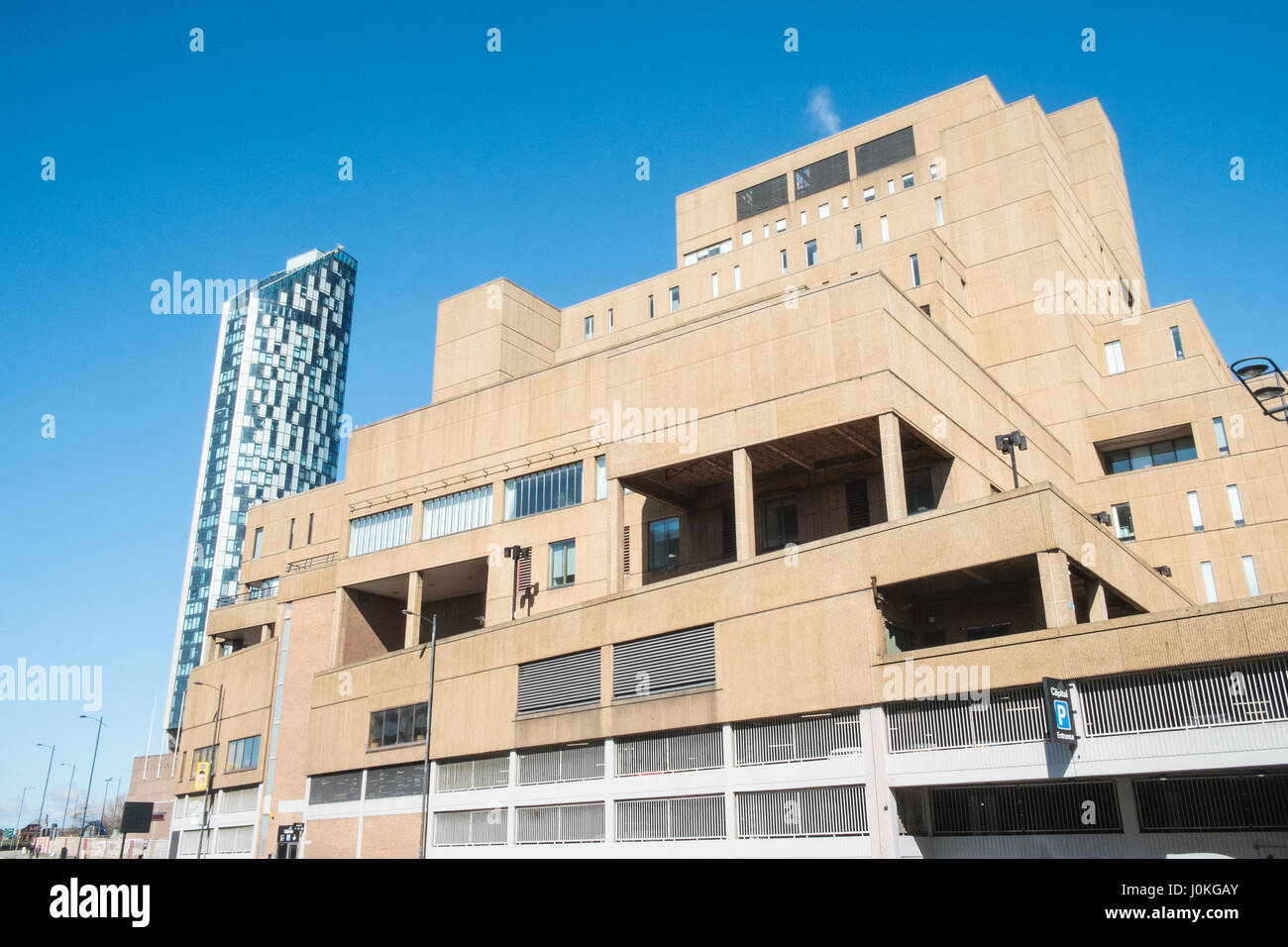 New Hall Place,Brutalist,designed,office,building,Liverpool,Merseyside ...