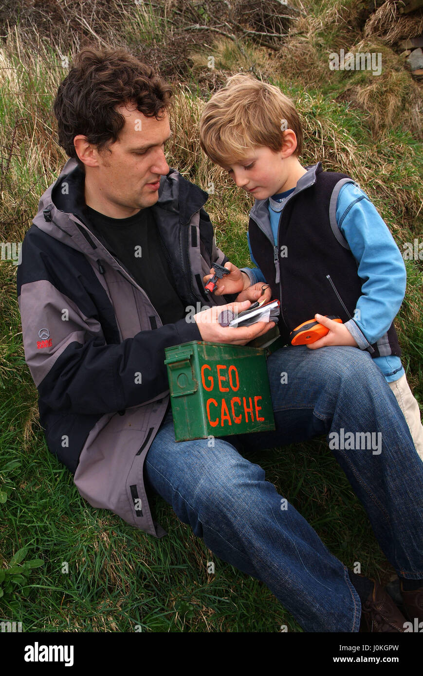 Geocache geo cache geocaching hi-res stock photography and images - Alamy