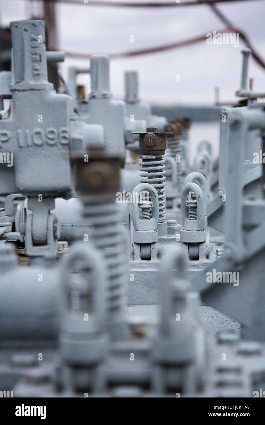 WW2 Navy ship equipment Stock Photo - Alamy