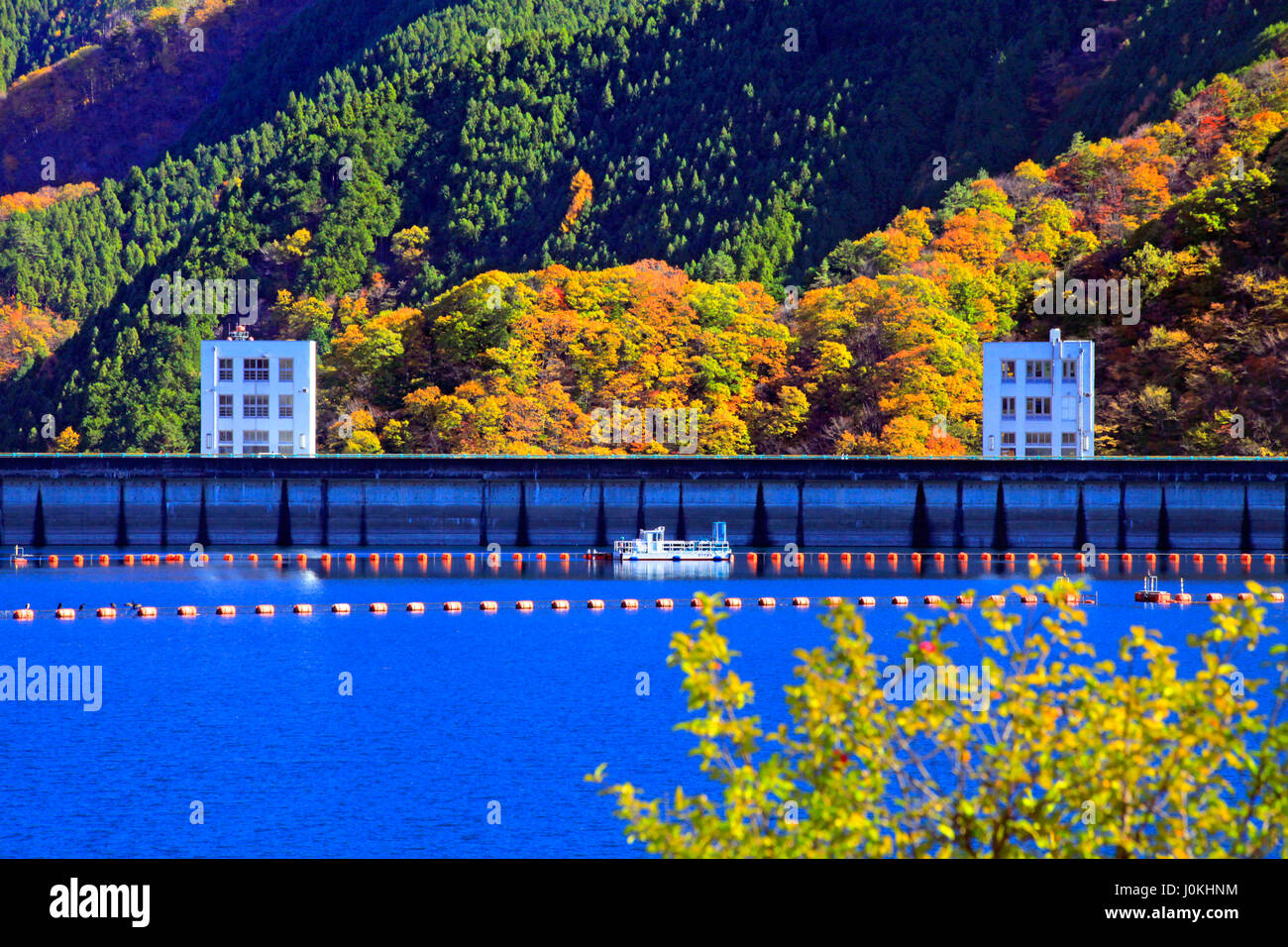 Okutama lake and town hi-res stock photography and images - Alamy