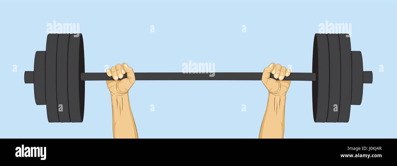 Olympic Barbell Vector