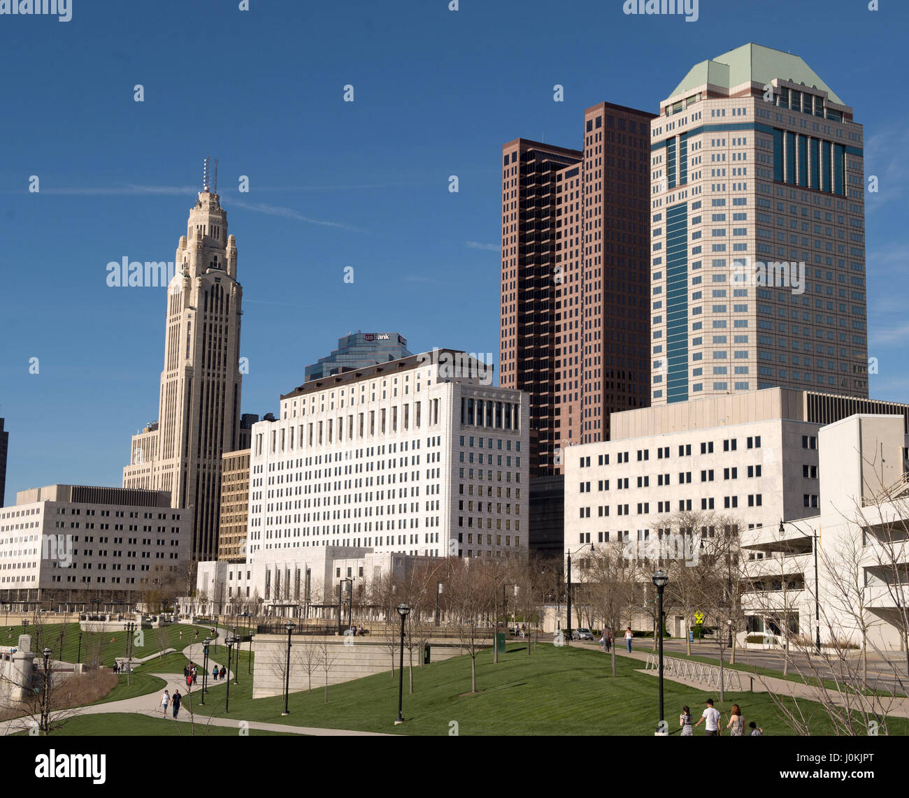Columbus. Ohio City Architecture and Design Stock Photo - Alamy