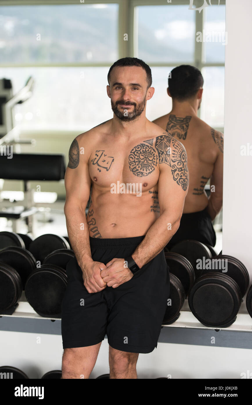 Handsome Good Looking And Attractive Young Man With Muscular Body ...