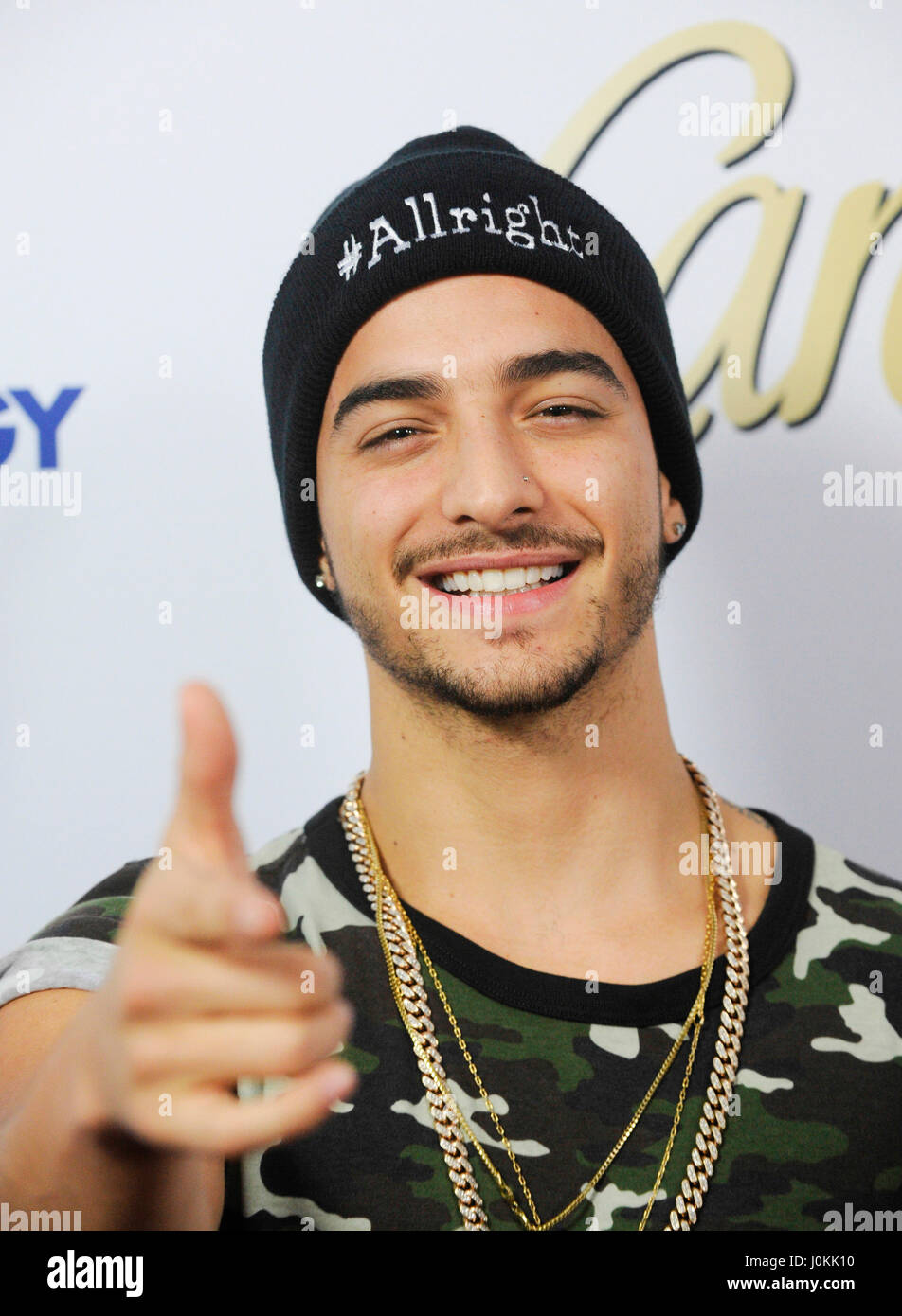 Maluma arrives at the Latina 'Hot List' Party at The London on October ...