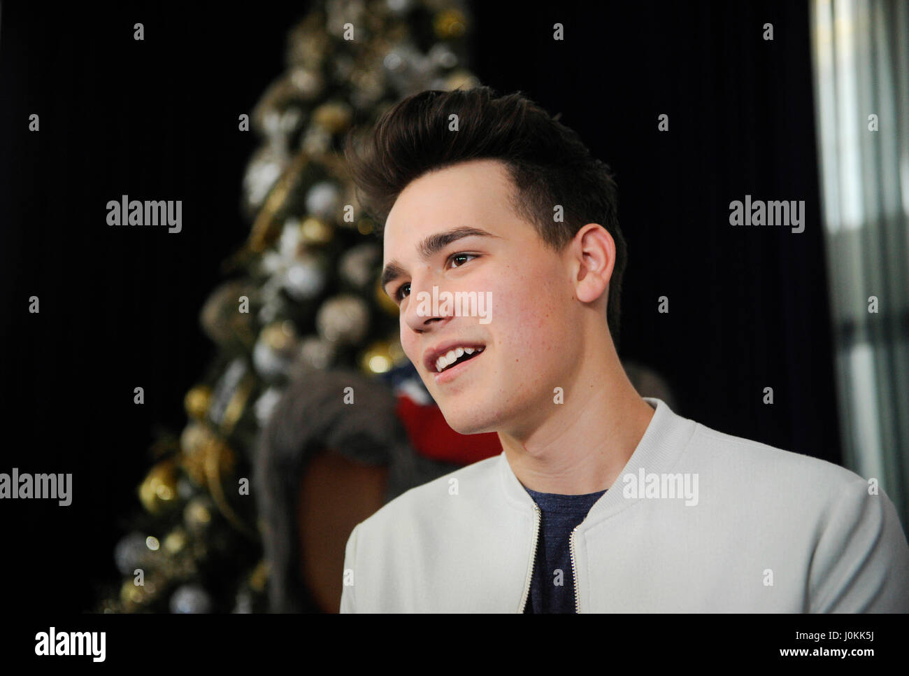 Jacob Whitesides attends The Salvation Army Rock The Red Kettle Concert ...