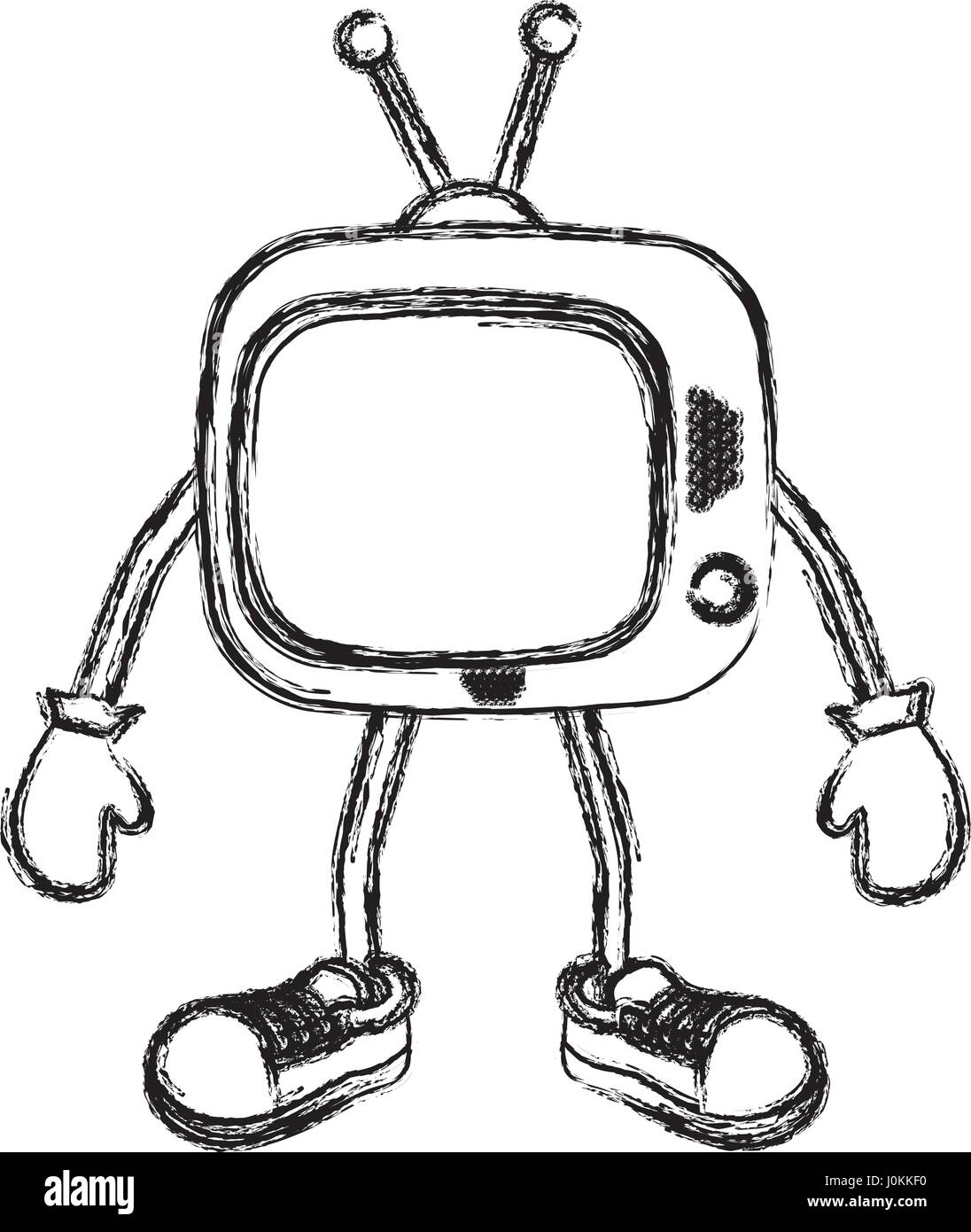 Old television legs hi-res stock photography and images - Alamy