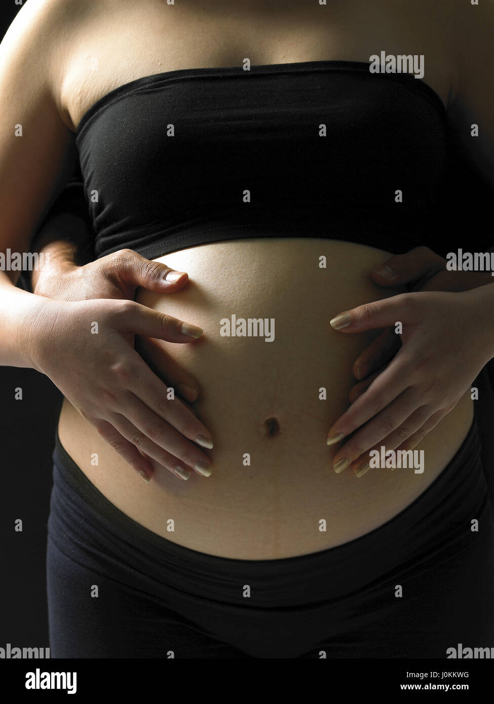 Belly button finger hi-res stock photography and images - Alamy