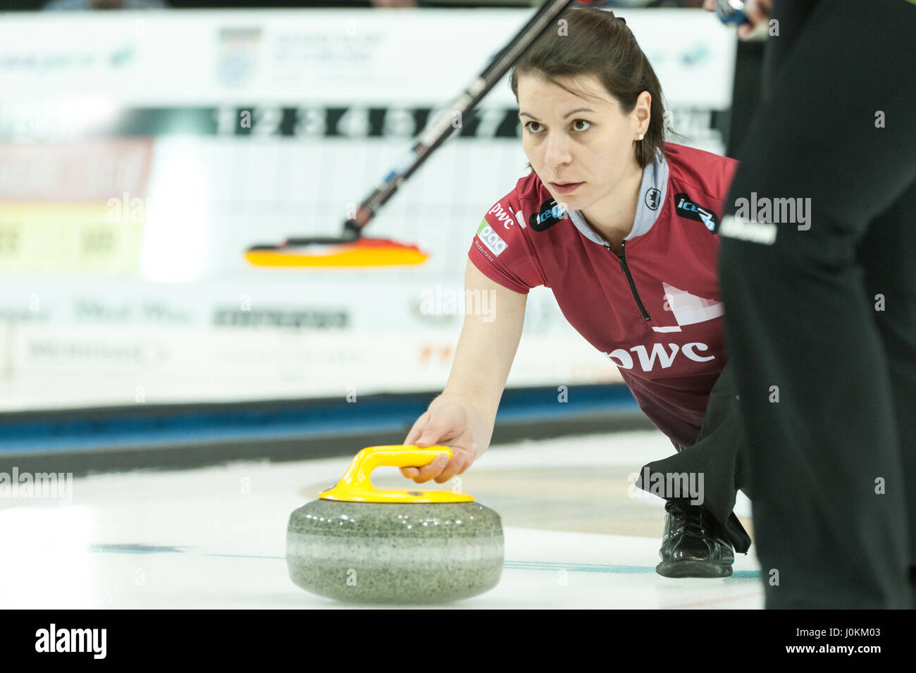April 13, 2017 - Toronto, Ontario, Canada – Esther Neuenschwander on ...