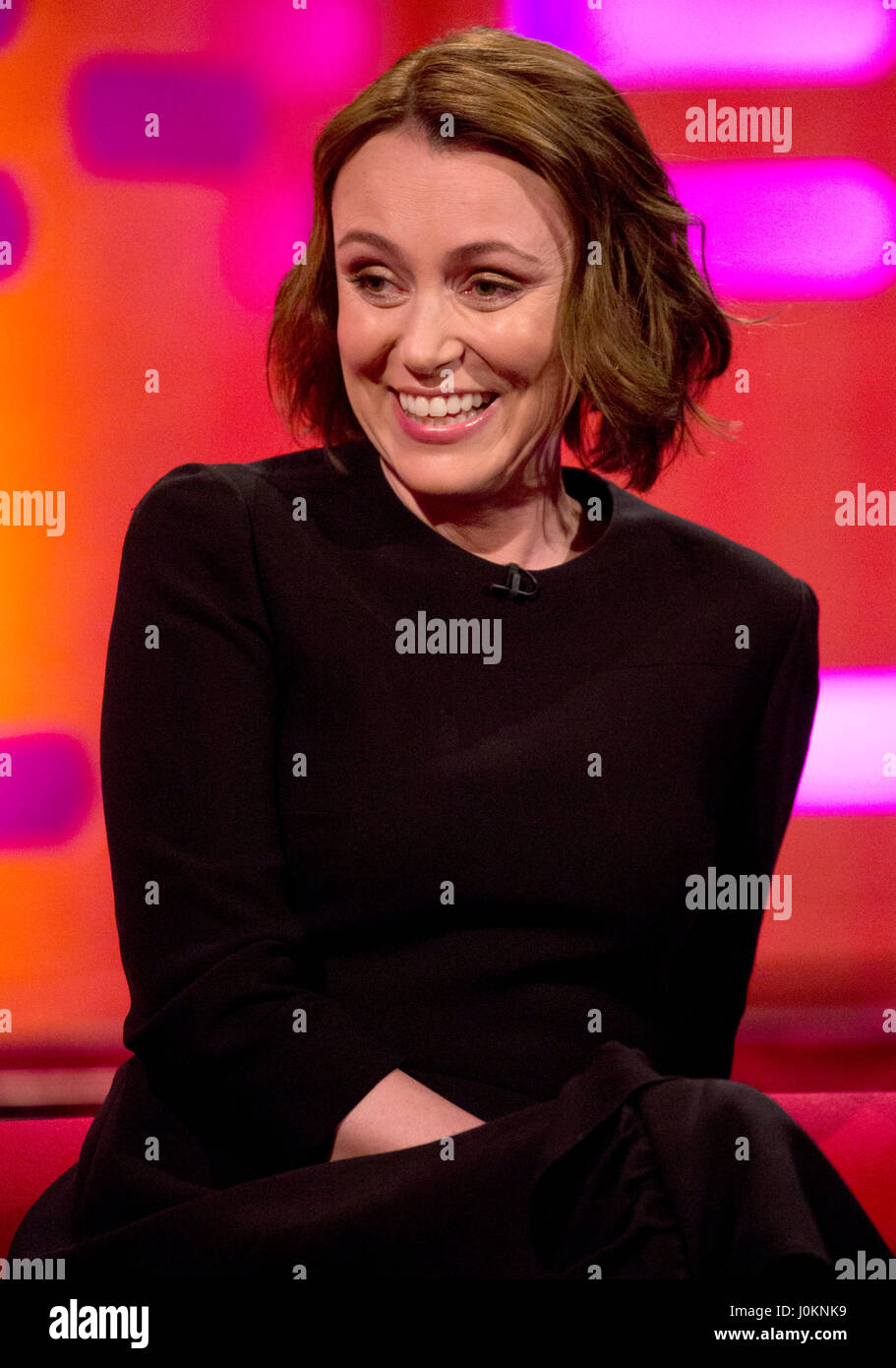 Keeley Hawes during the filming of the Graham Norton Show at The London ...