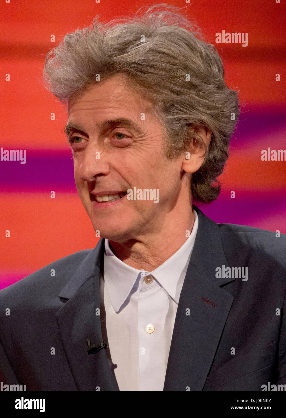 Peter Capaldi during the filming of the Graham Norton Show at The ...