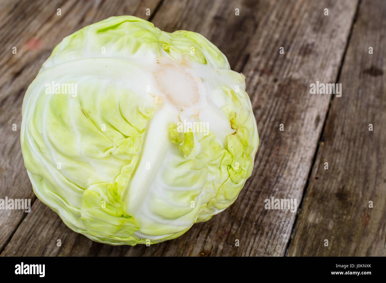 Whole heads of cabbage. Studio Photo Stock Photo - Alamy