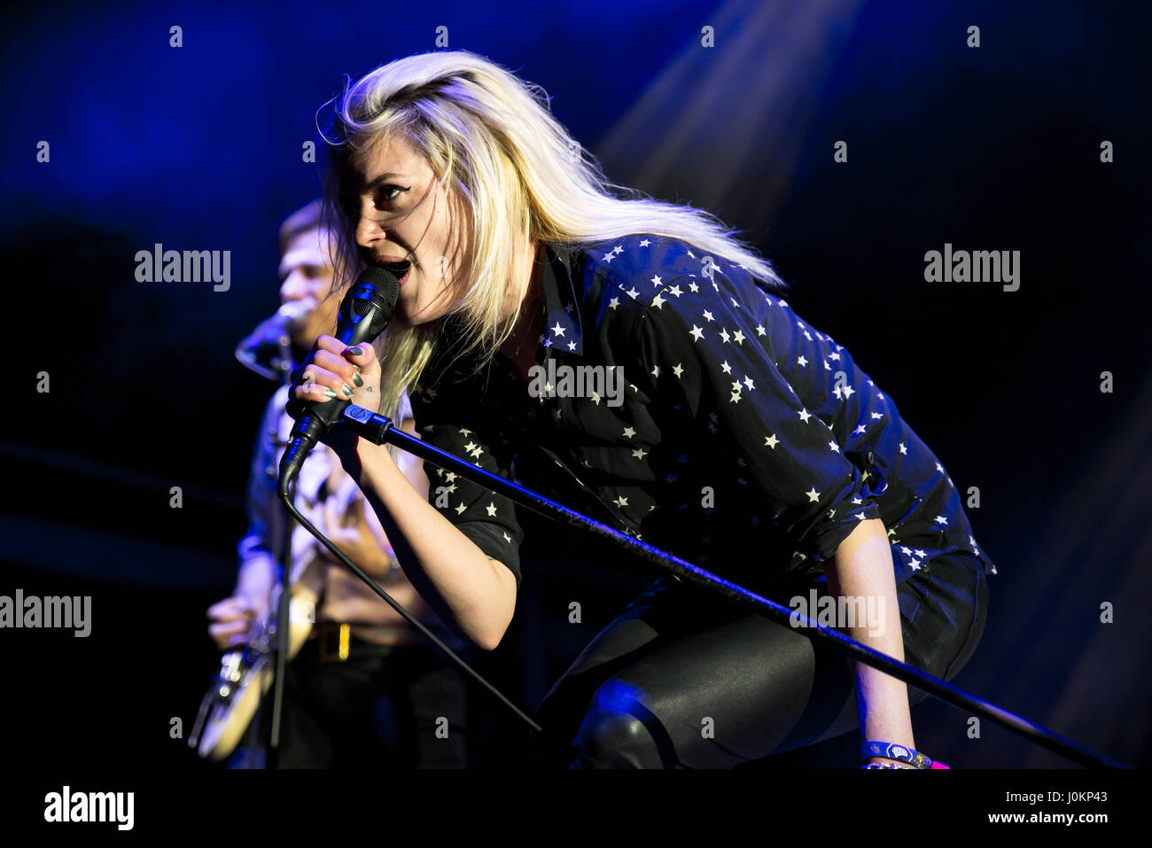 BENICASSIM, SPAIN - JUL 16: The Kills (rock band formed by the singer ...