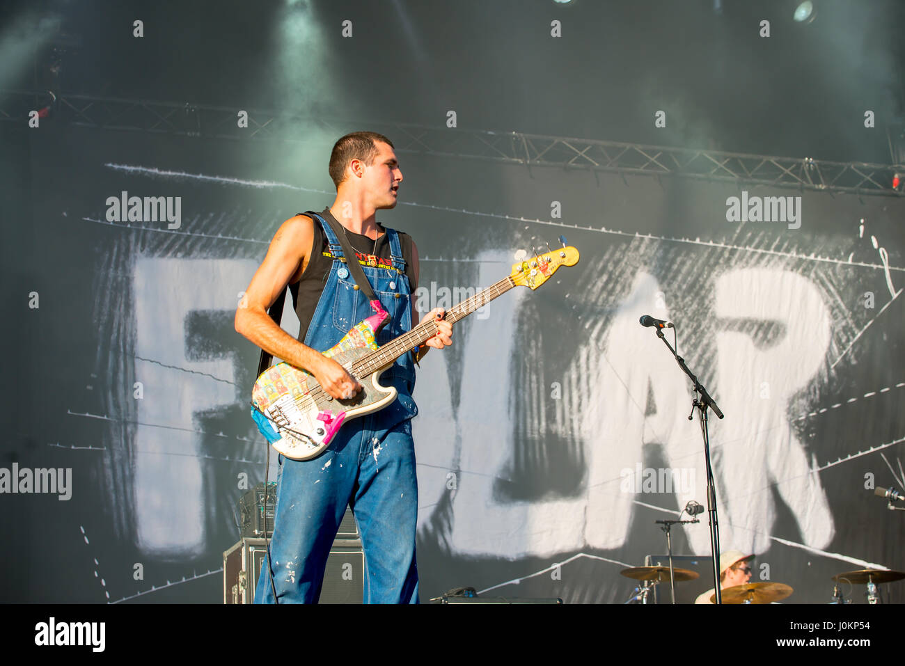 BENICASSIM, SPAIN - JUL 17: Fidlar (band) perform in concert at FIB ...