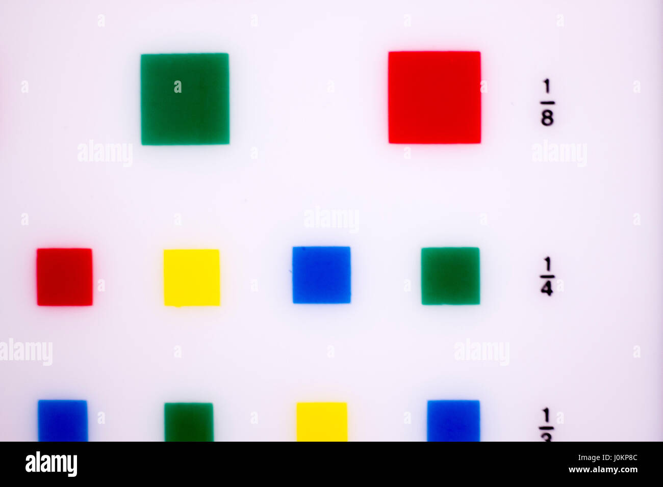Opticians ophthalmology and optometry eye test chart to test sight and ...