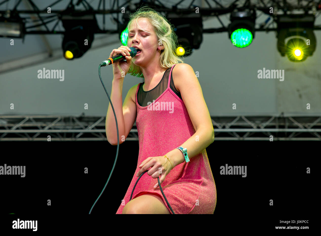 MADRID - SEP 10: Dagny (Norwegian pop musician) performs in concert at ...