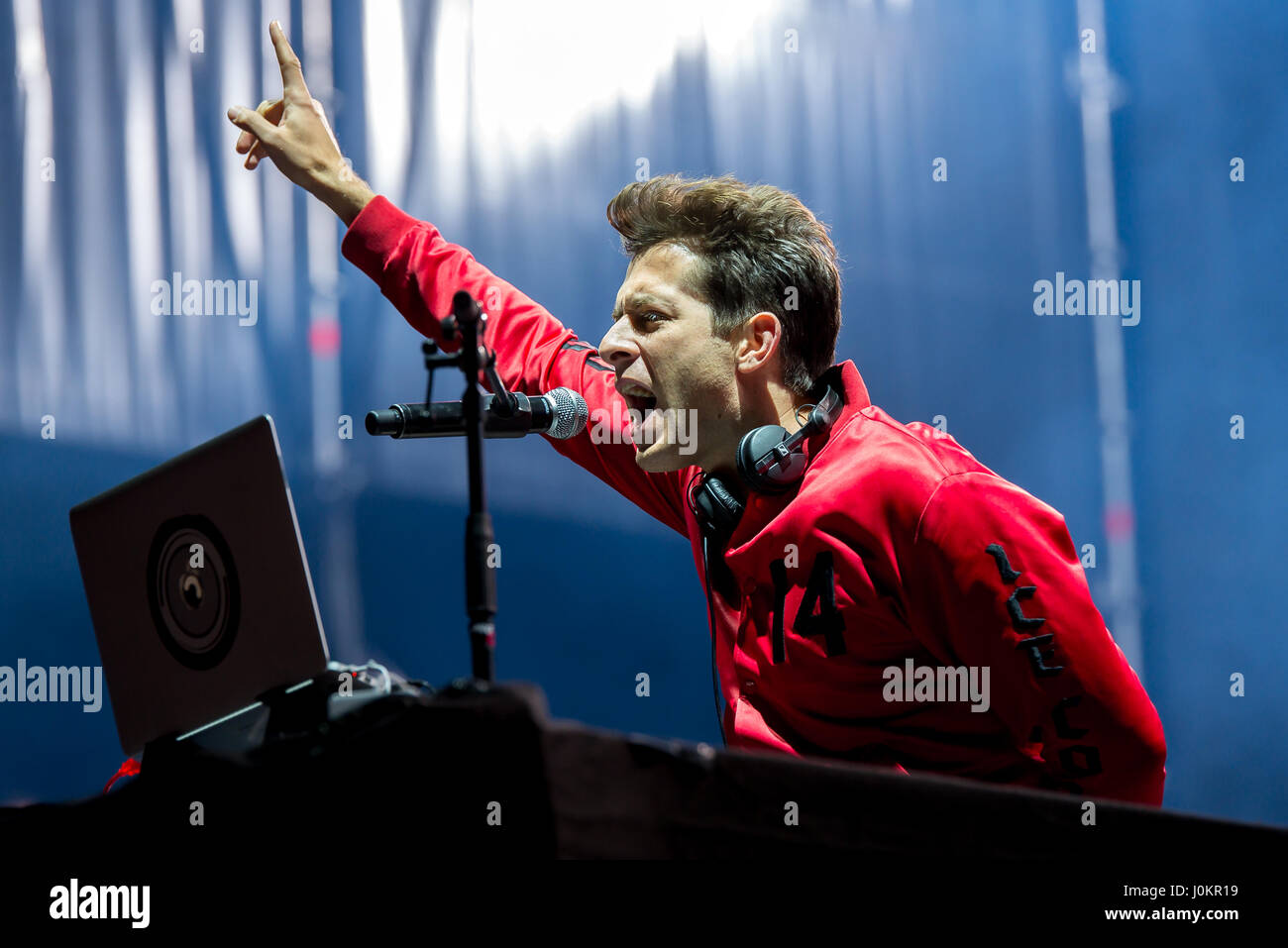 MADRID - SEP 10: Mark Ronson (famous musician, DJ, singer, songwriter ...