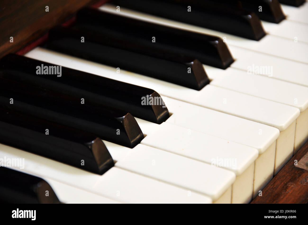 Piano key top view hi-res stock photography and images - Alamy
