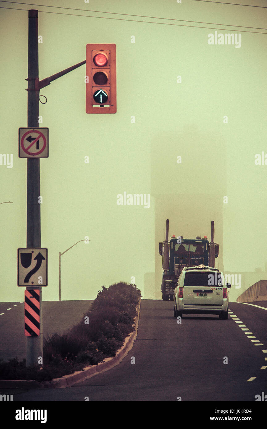 traffic lights and road signs Stock Photo - Alamy