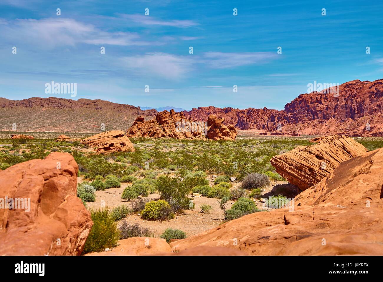 Incredibly beautiful landscape in Southern Nevada, Valley of Fire State ...