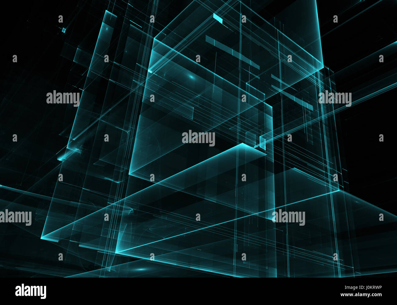 Abstract technology illustration Stock Photo - Alamy