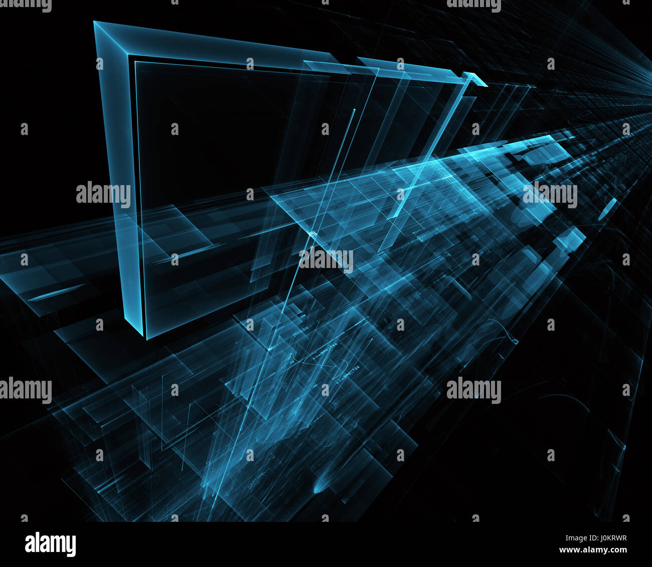 Abstract technology illustration Stock Photo - Alamy
