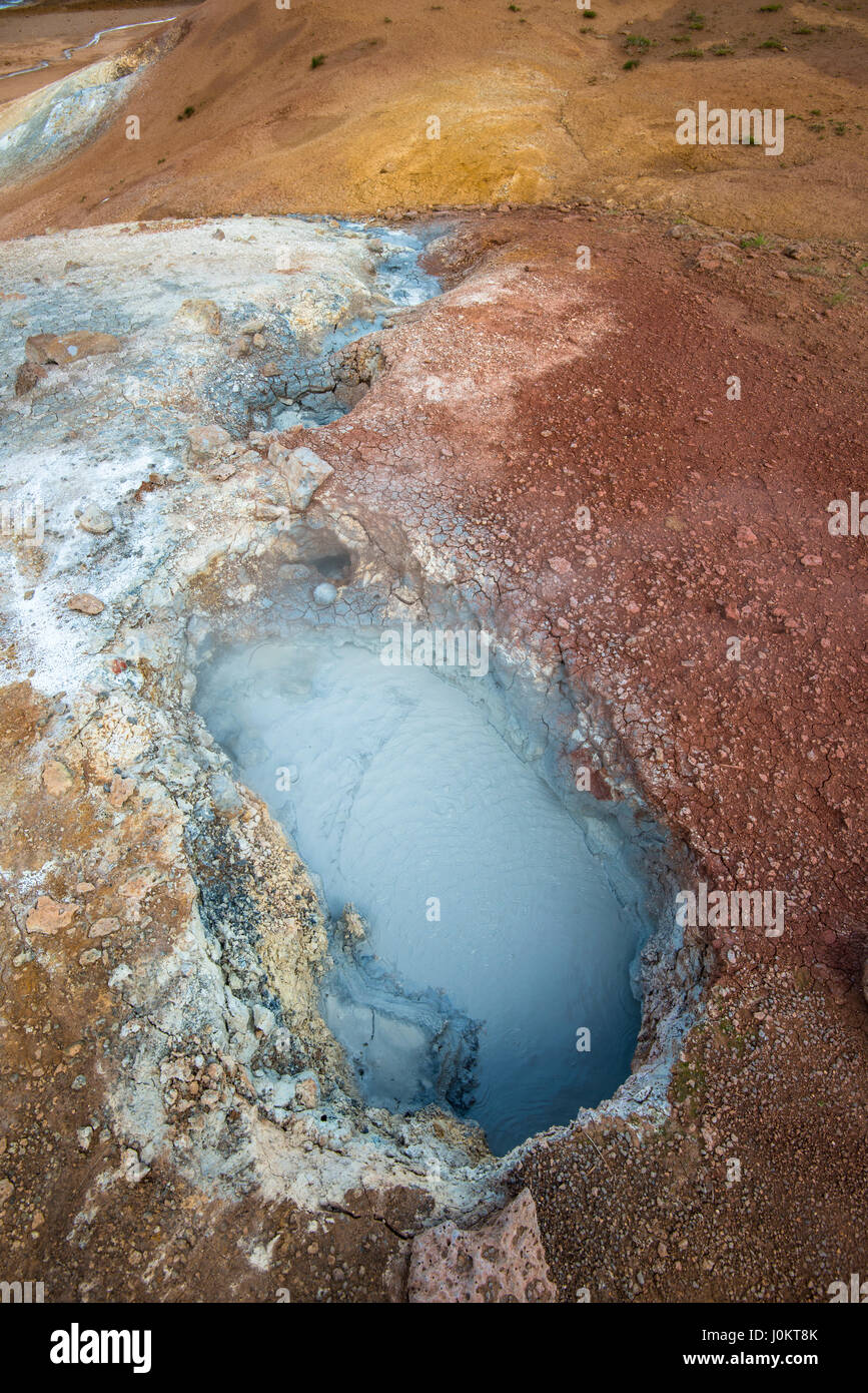 Geothermal mud landscape hi-res stock photography and images - Alamy
