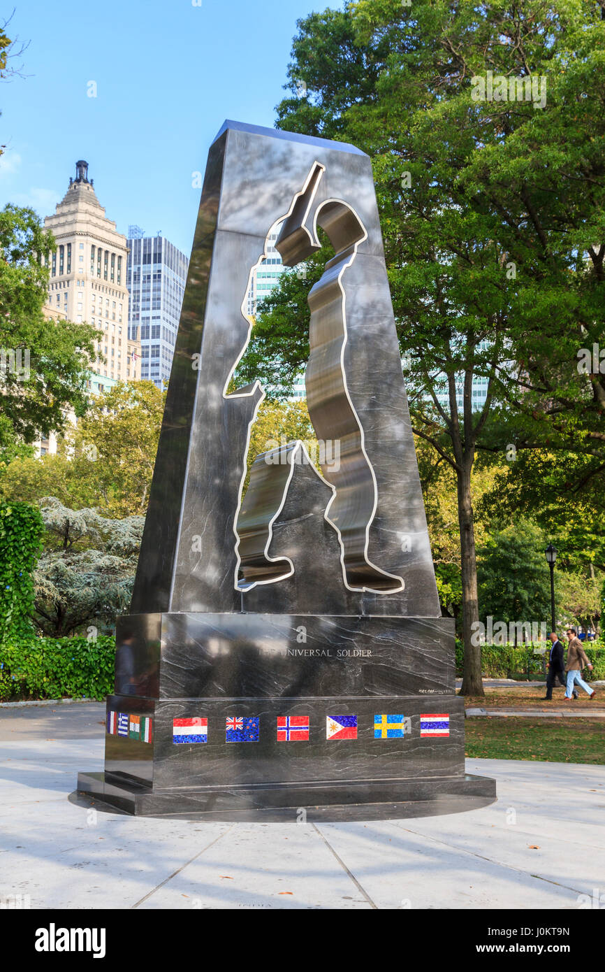 The Universal Soldier, War Memorial Of The Artist Mac Adams, Korea War ...