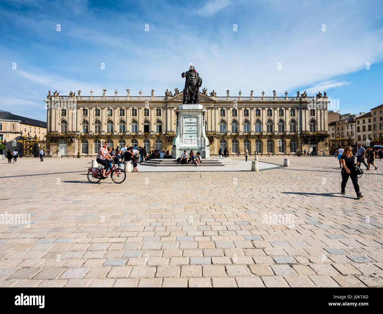 Monument Stanislas with City Hall, Hotel de Ville, Place Stanislas ...