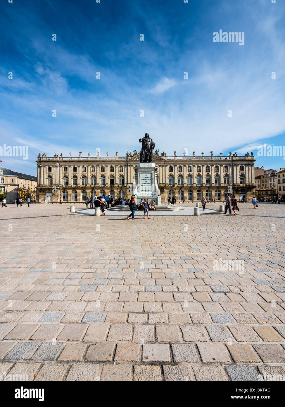Monument Stanislas with City Hall, Hotel de Ville, Place Stanislas ...
