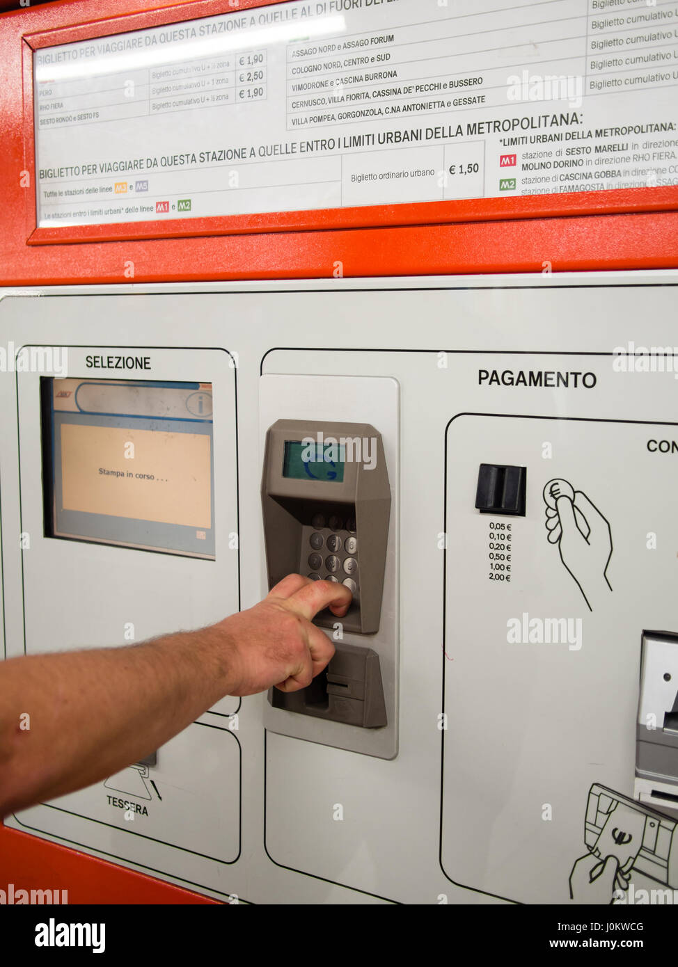 Tube ticket machine hi-res stock photography and images - Alamy