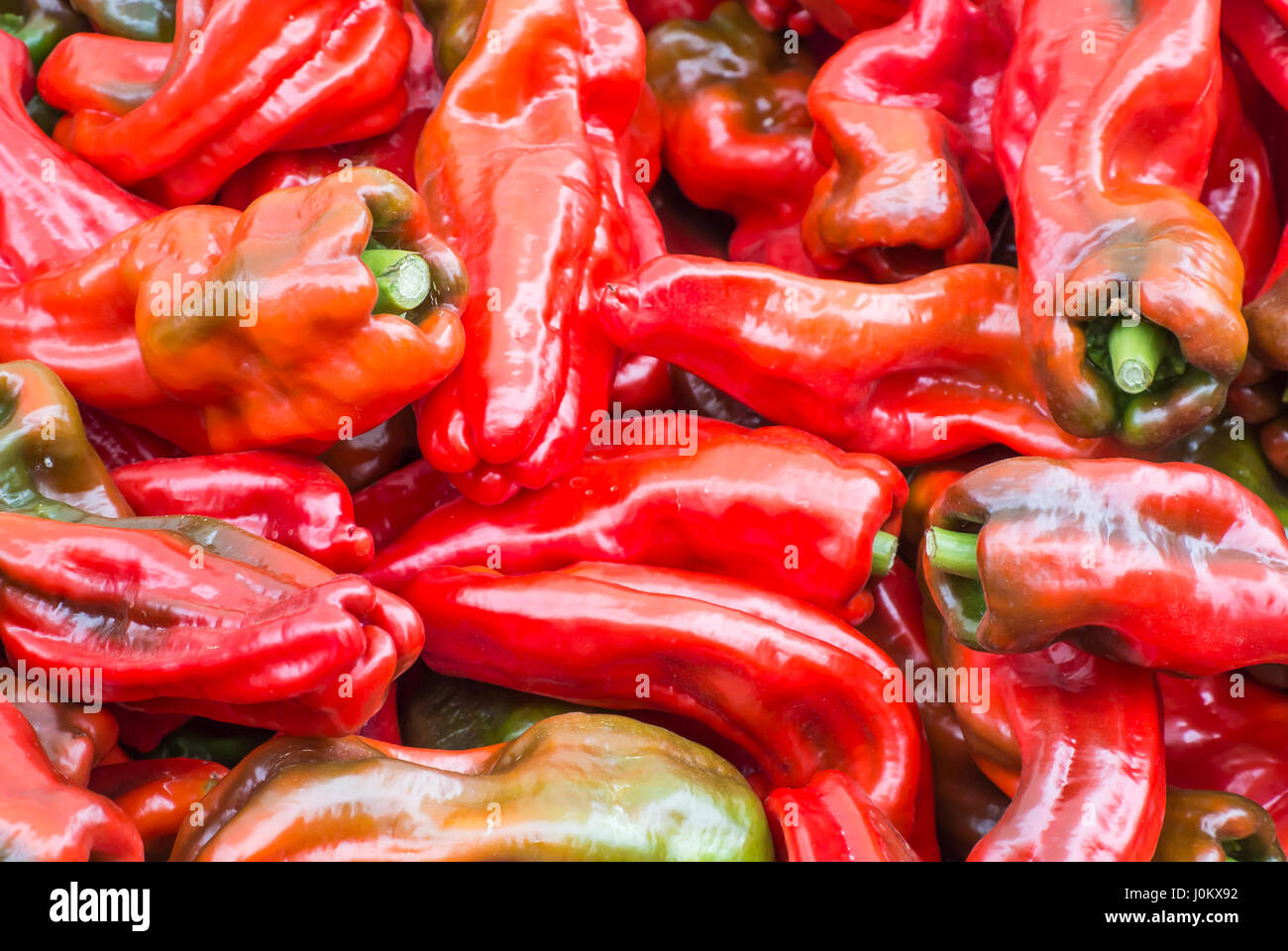 Peppers - Close-Up Stock Photo - Alamy
