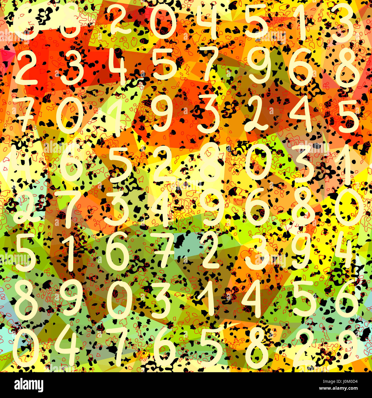Abstract numbers symbols hi-res stock photography and images - Alamy
