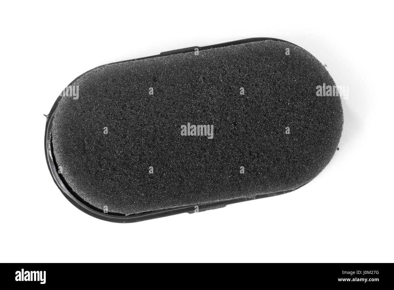 Shoe shine sponge isolated on white background Stock Photo - Alamy