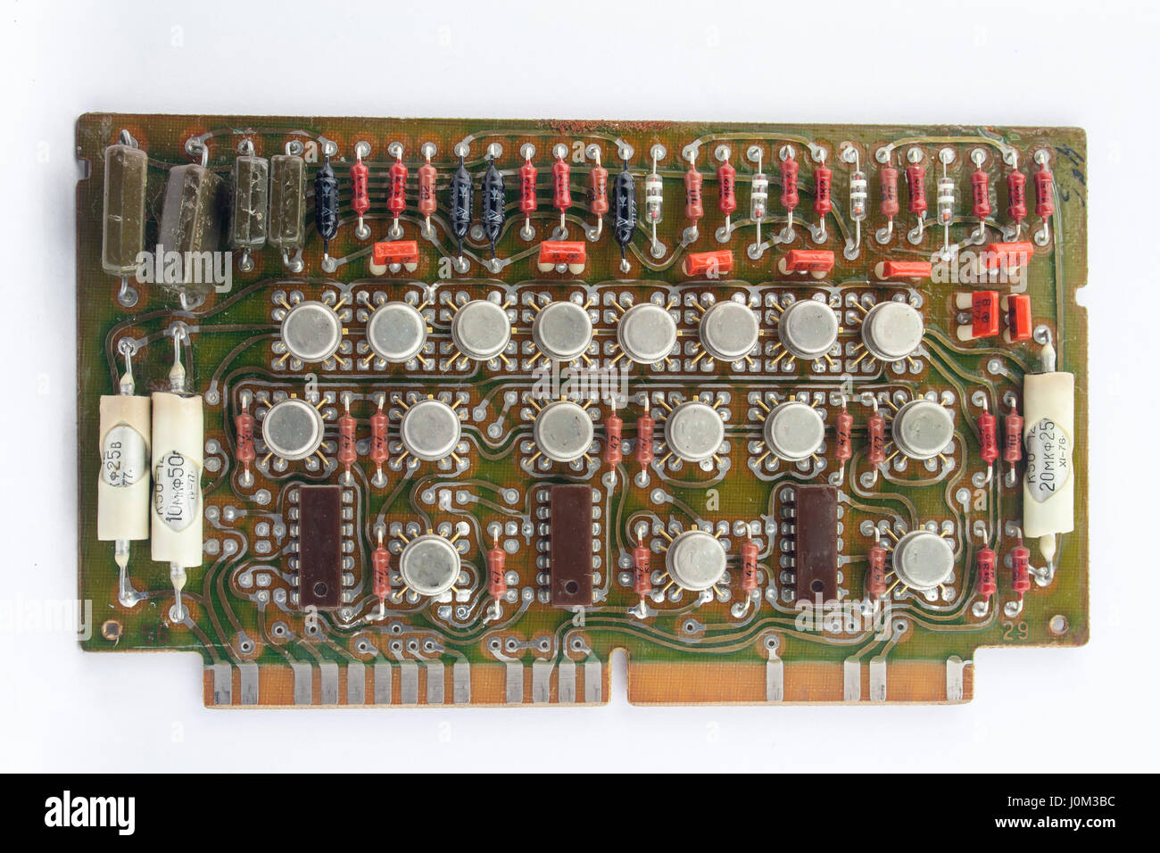 Old radio circuit board Cut Out Stock Images & Pictures - Alamy