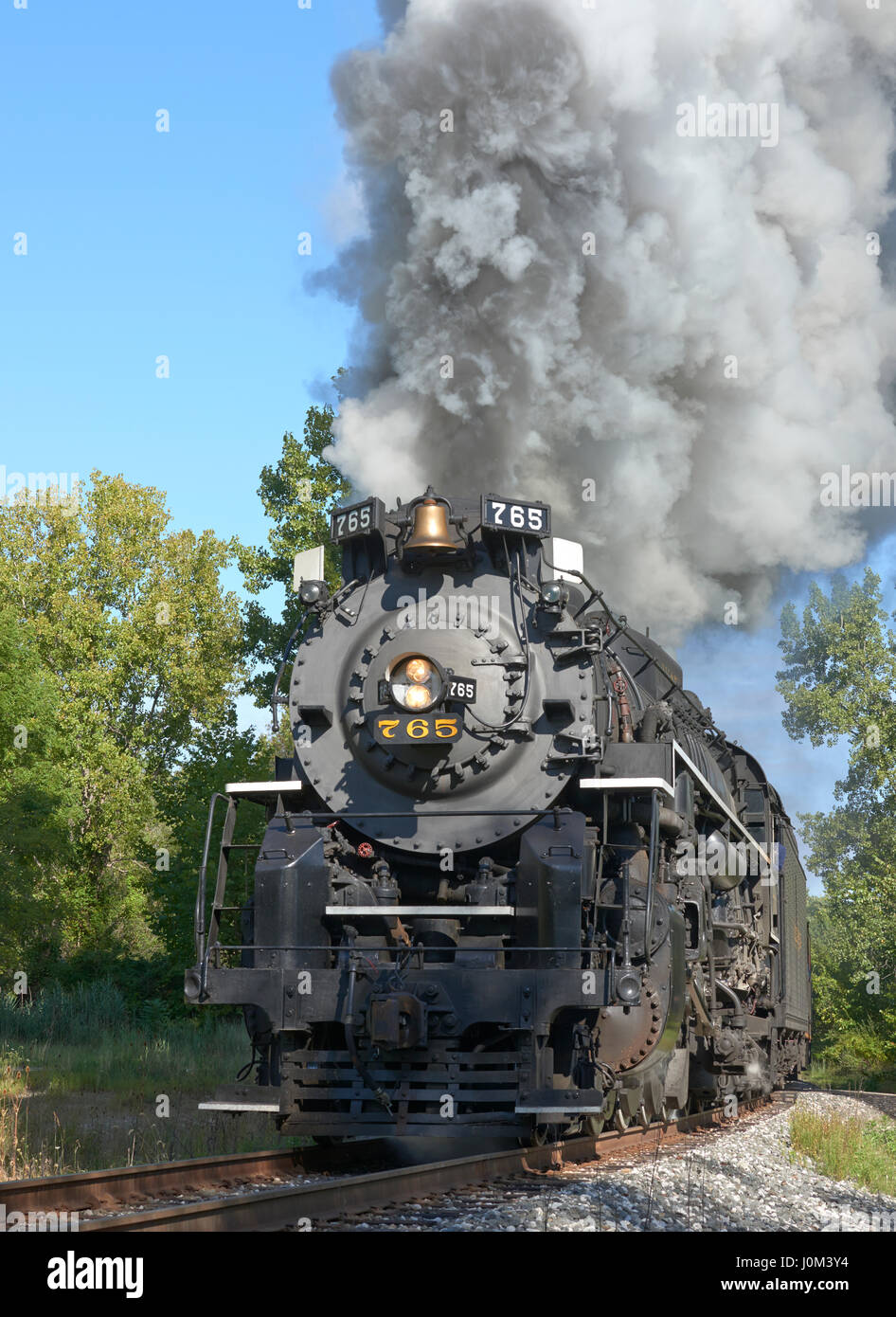 Cuyahoga Valley Scenic Railroad Steam Engine Stock Photo - Alamy