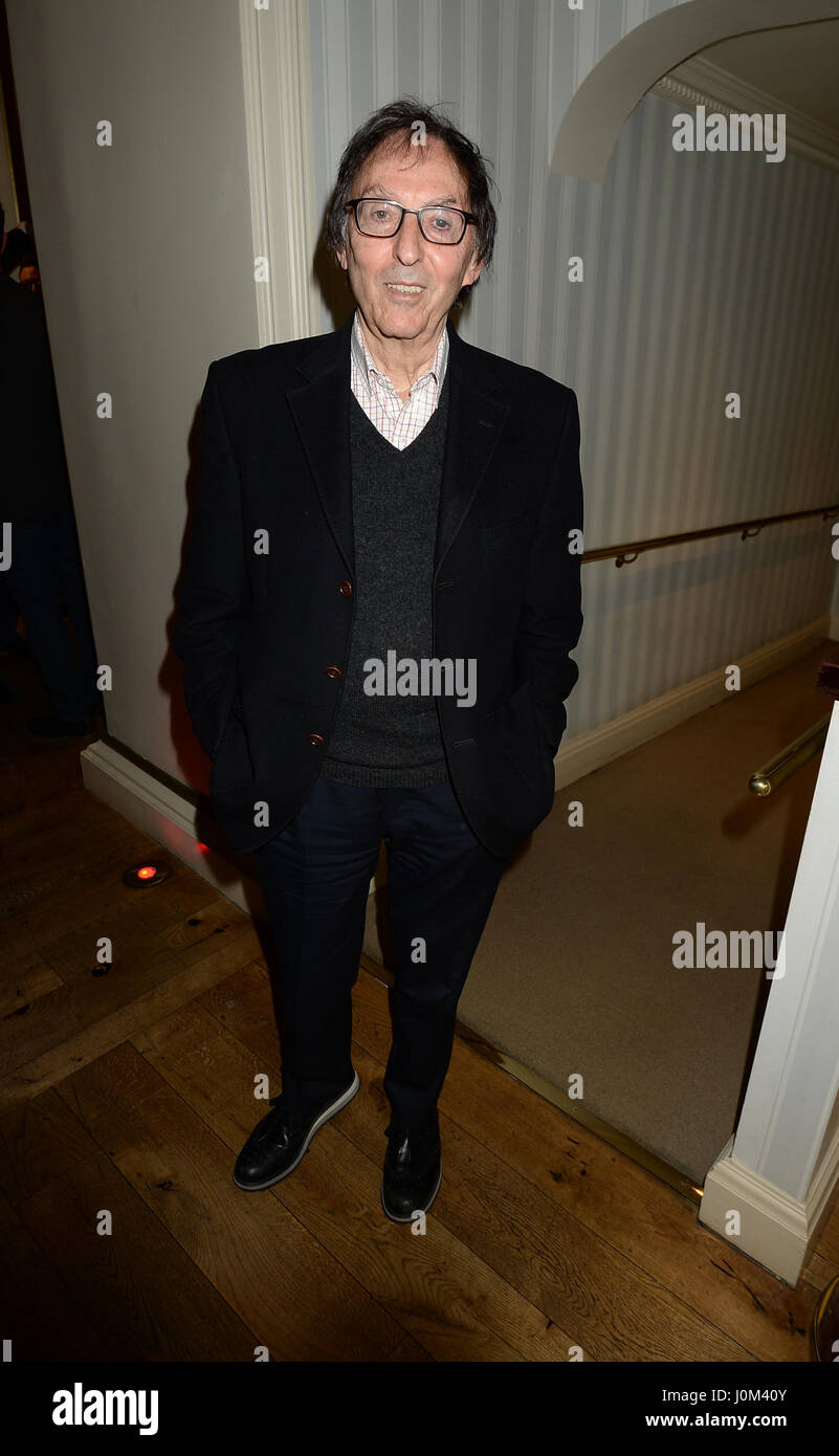 Don Black arriving for the new show, Remembering Fred at the London ...