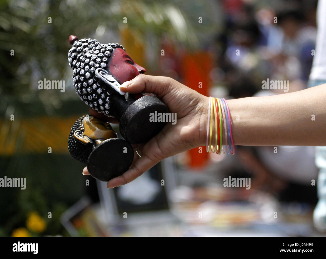 Delhi, India. 14th Apr, 2017. People purchasing Dr. Ambedkar posters ...
